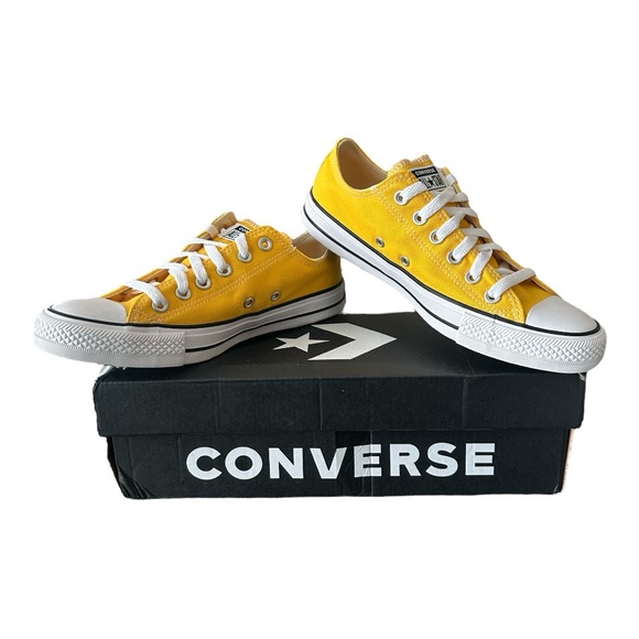 Converse | Shoes | Converse Chuck Taylor All Star Ctas Ox Lemon Chrome ...